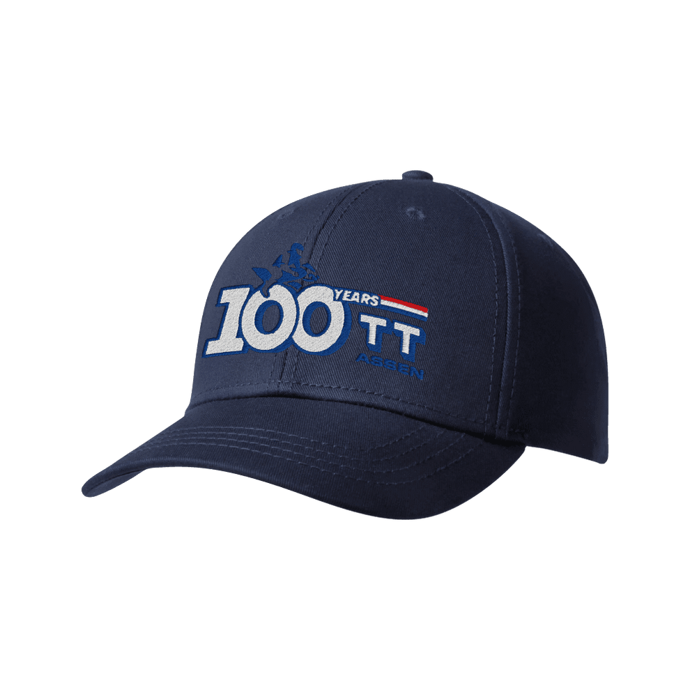 Cap | 100 jaar TT Assen | Navy – Merchandise TT Circuit Assen | webshop